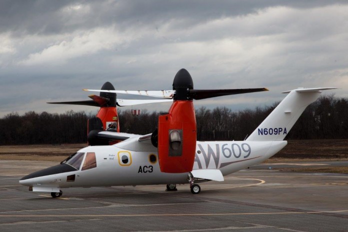 L’AW609 reprend les essais - Aerospatium