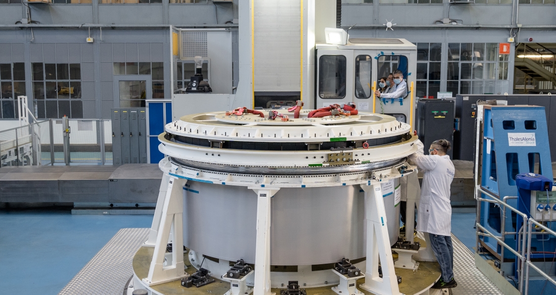 Gateway : début de fabrication chez Thales Alenia à Turin - Aerospatium